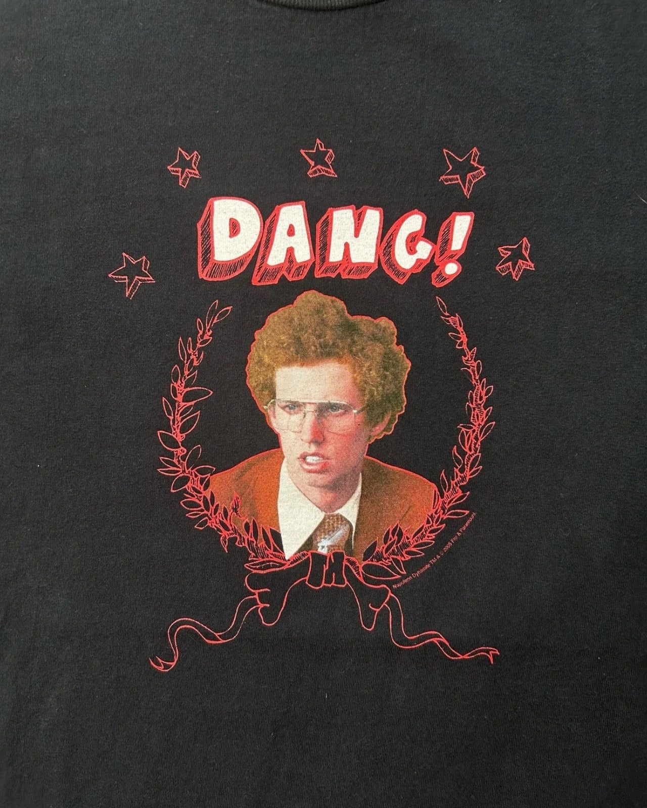 2000s Vintage Napoleon Dynamite Black T Shirt Size L - Martin City Vintage